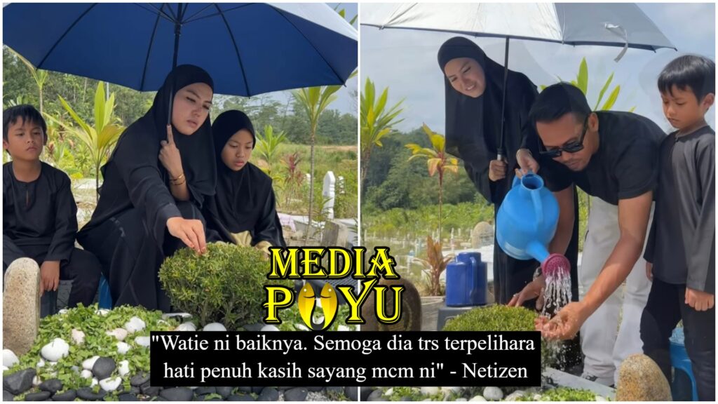 "Watie ni hati dia tu taktau la diperbuat daripada apa, bertuah Shuib dgn anak2 dia" - Netizen ...