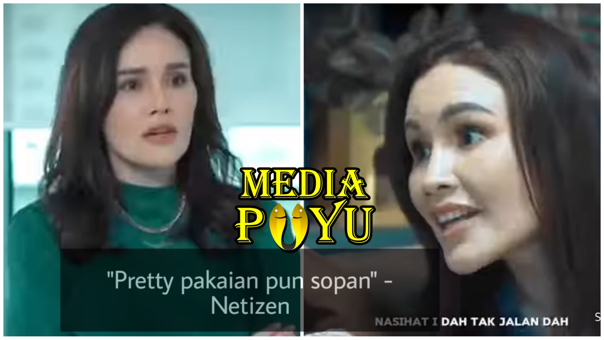 "Dia berlakon macam tak pakai skrip wey, still sama dgn movie Puteri ...